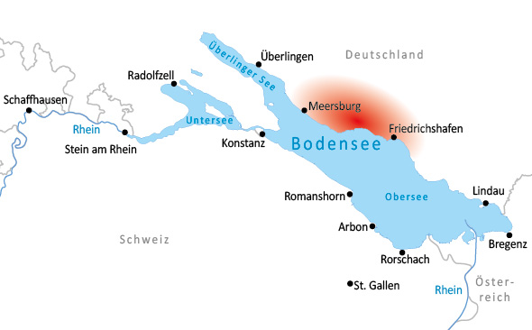 Accommodation in the Friedrichshafen region | Lake Constance Cycle Path